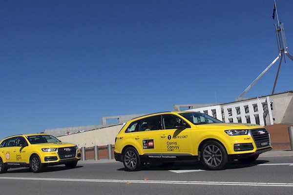 RUOK Convoy rolls around Australia | Audi Magazine Australia